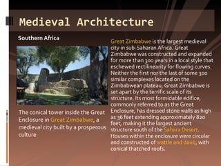 Architecture of africa | PPT
