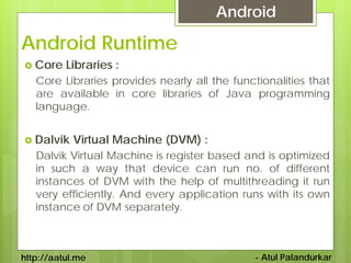 Architecture of Android | PDF | Operating Systems | Computer Software and Applications