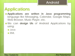 Architecture of Android | PDF | Operating Systems | Computer Software and Applications