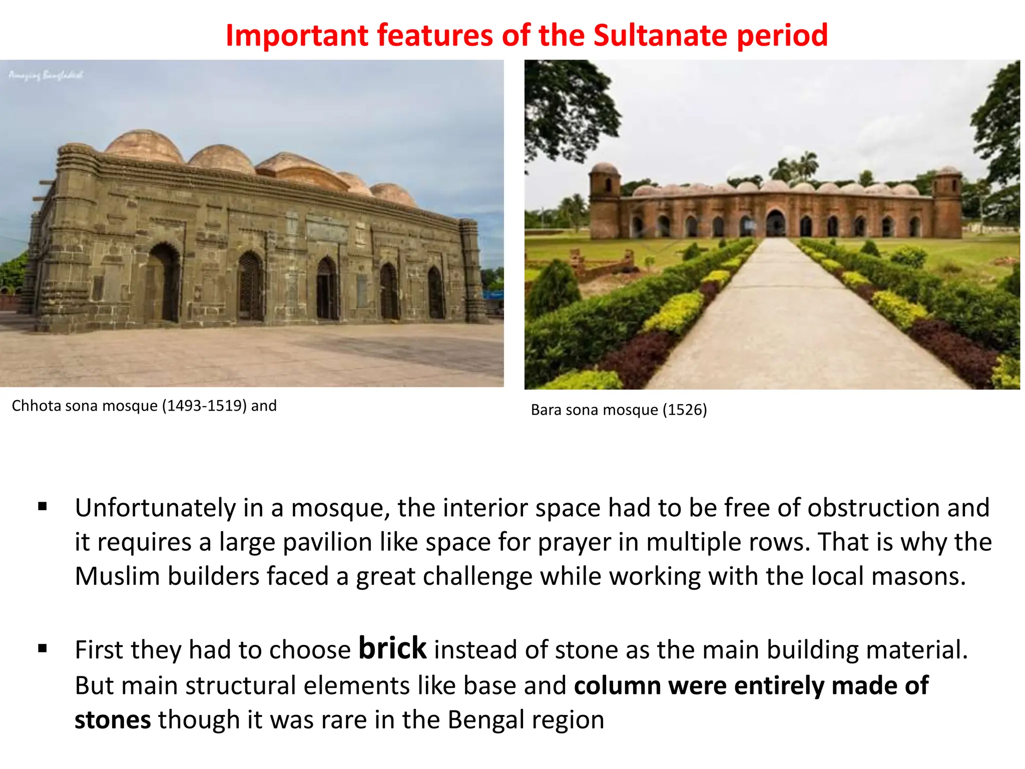 Architecture of Bengal Mughal and Sultanate Period | PPTX