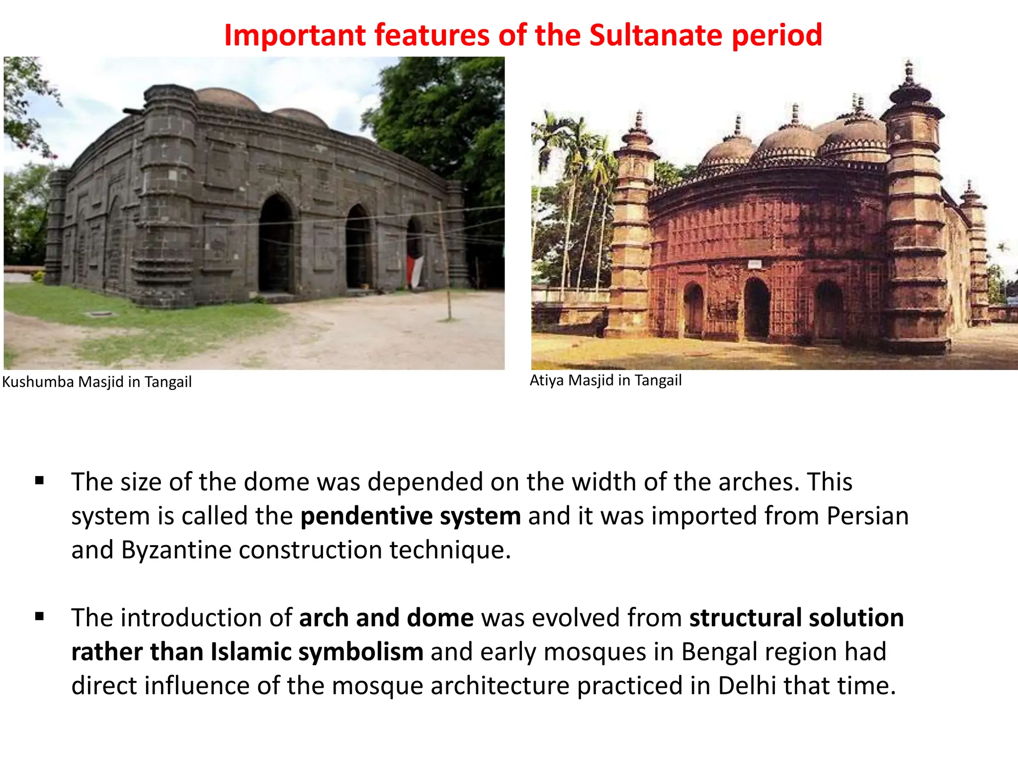 Architecture of Bengal Mughal and Sultanate Period | PPTX