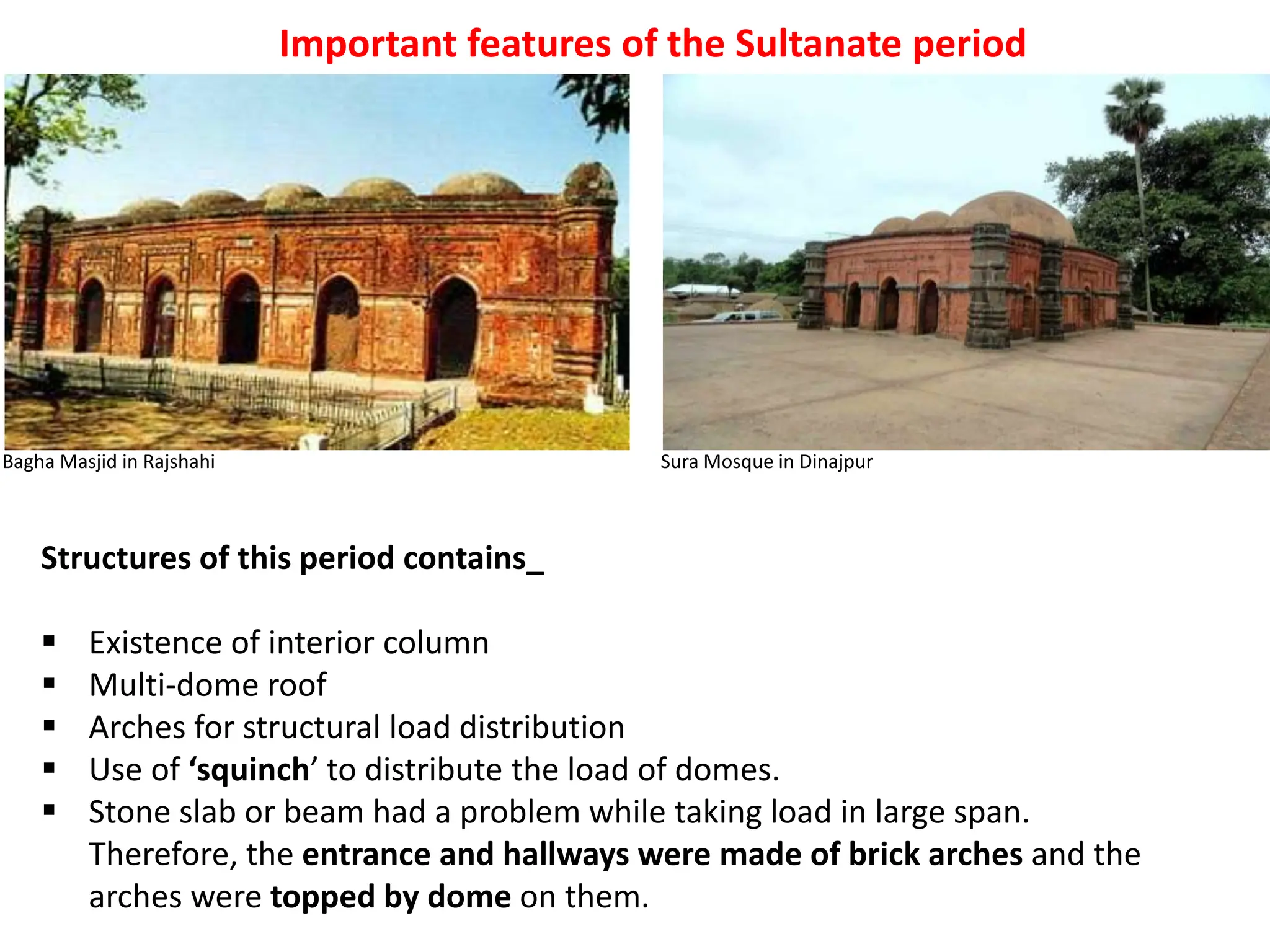 Architecture of Bengal Mughal and Sultanate Period | PPTX