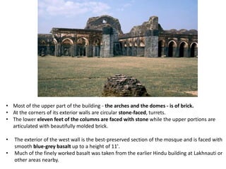 Architecture of Bengal Mughal and Sultanate Period | PPTX
