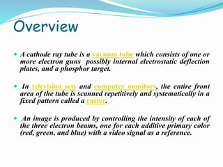 Architecture of crt | PPTX