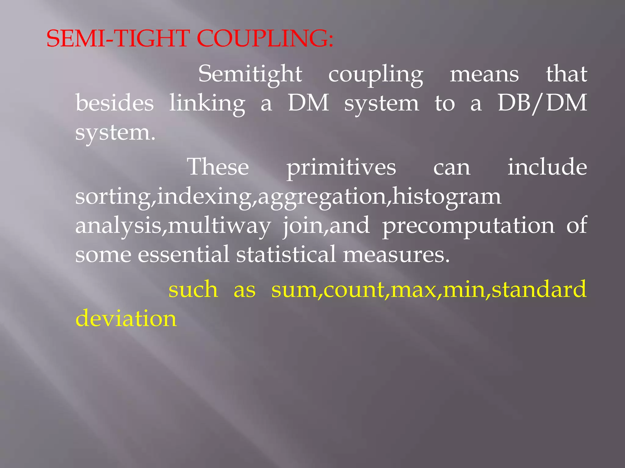 Architecture of data mining system | PPTX