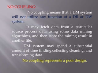 Architecture of data mining system | PPTX | Databases | Computer Software and Applications