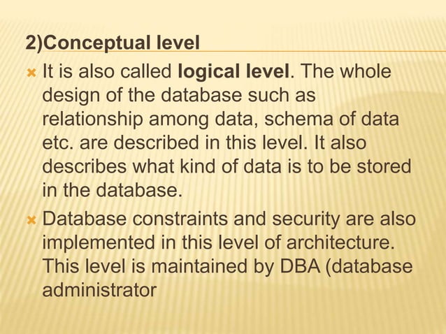 Architecture of dbms | PPT