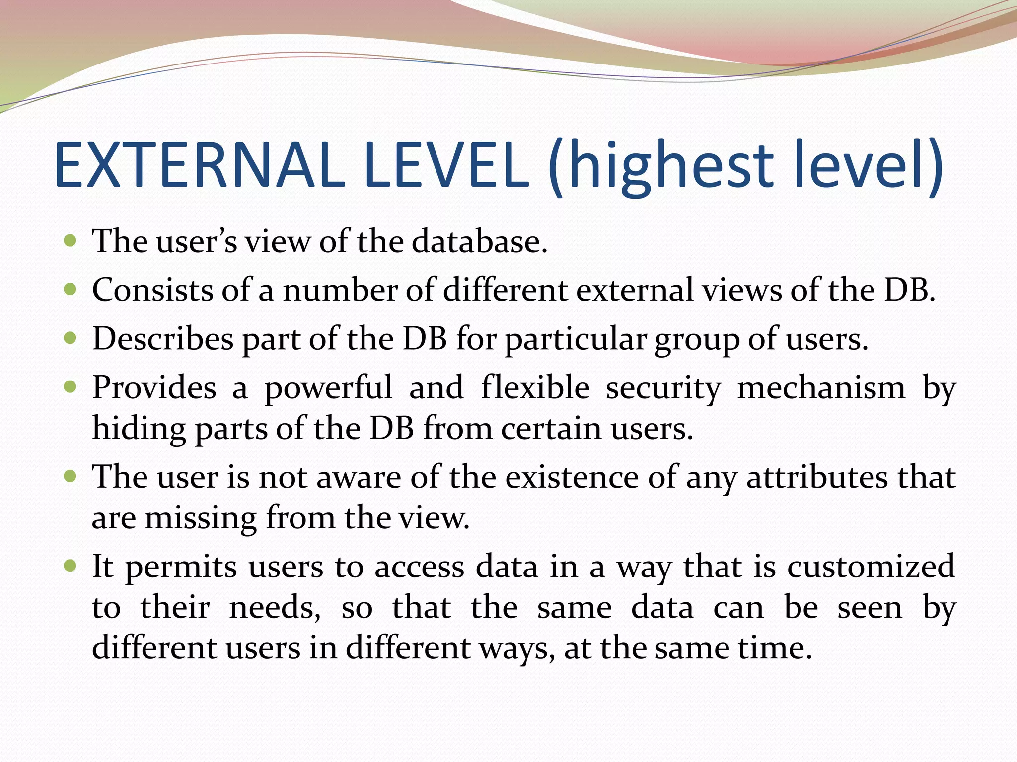 Architecture of dbms(lecture 3) | PPT Architecture of dbms(lecture 3) | PPT