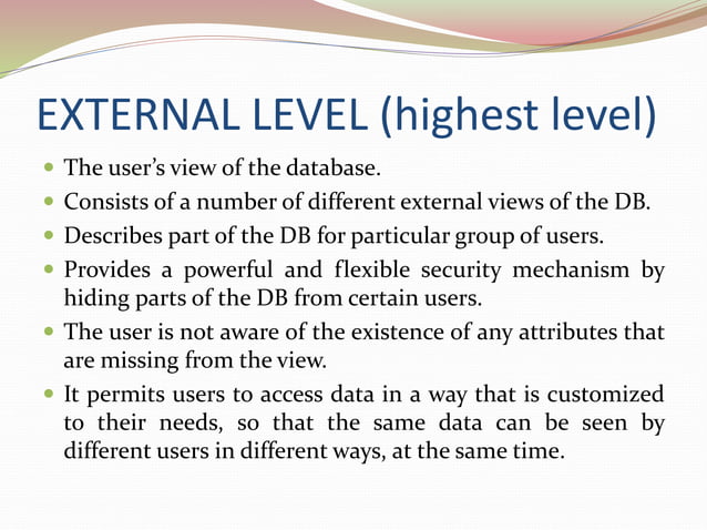 Architecture of dbms(lecture 3) | PPT Architecture of dbms(lecture 3) | PPT