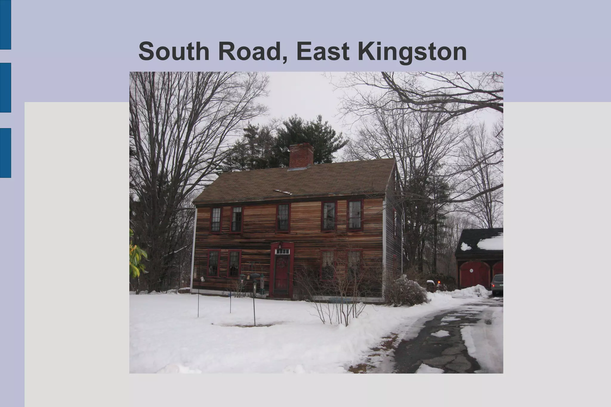 Architecture Of East Kingston | ODP