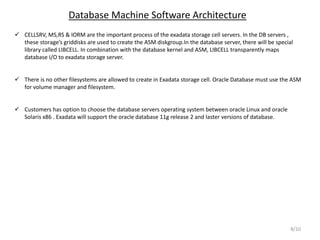 Architecture of exadata database machine – Part II | PDF