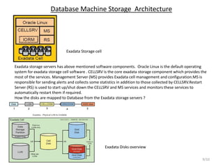 Architecture of exadata database machine – Part II | PDF