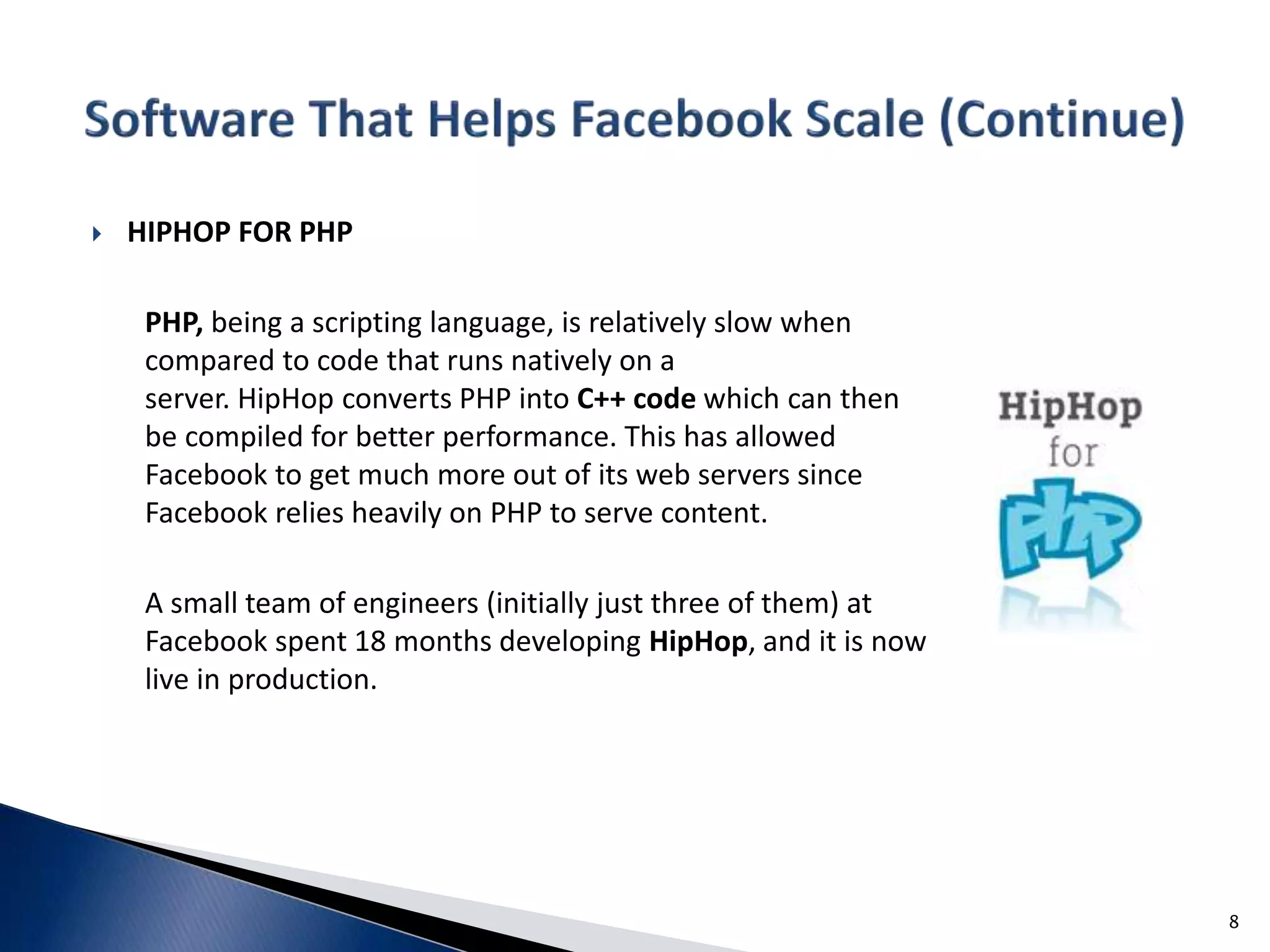 Architecture of Facebook | PPT