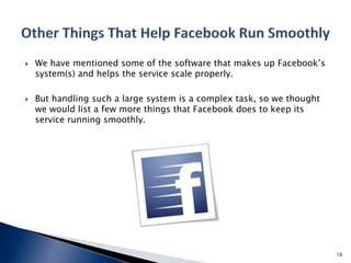 Architecture of Facebook | PPT