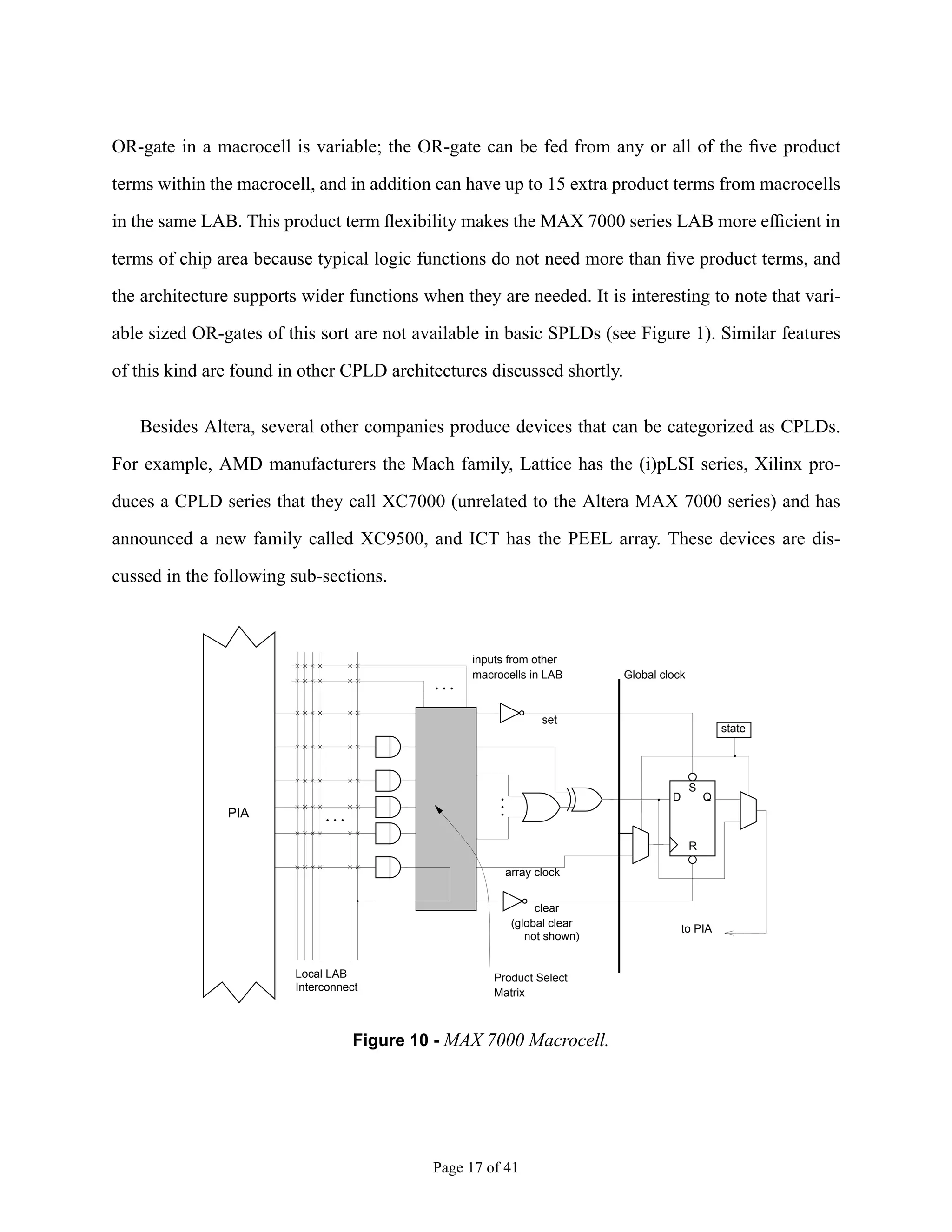 Architecture of fpg as and cplds | PDF