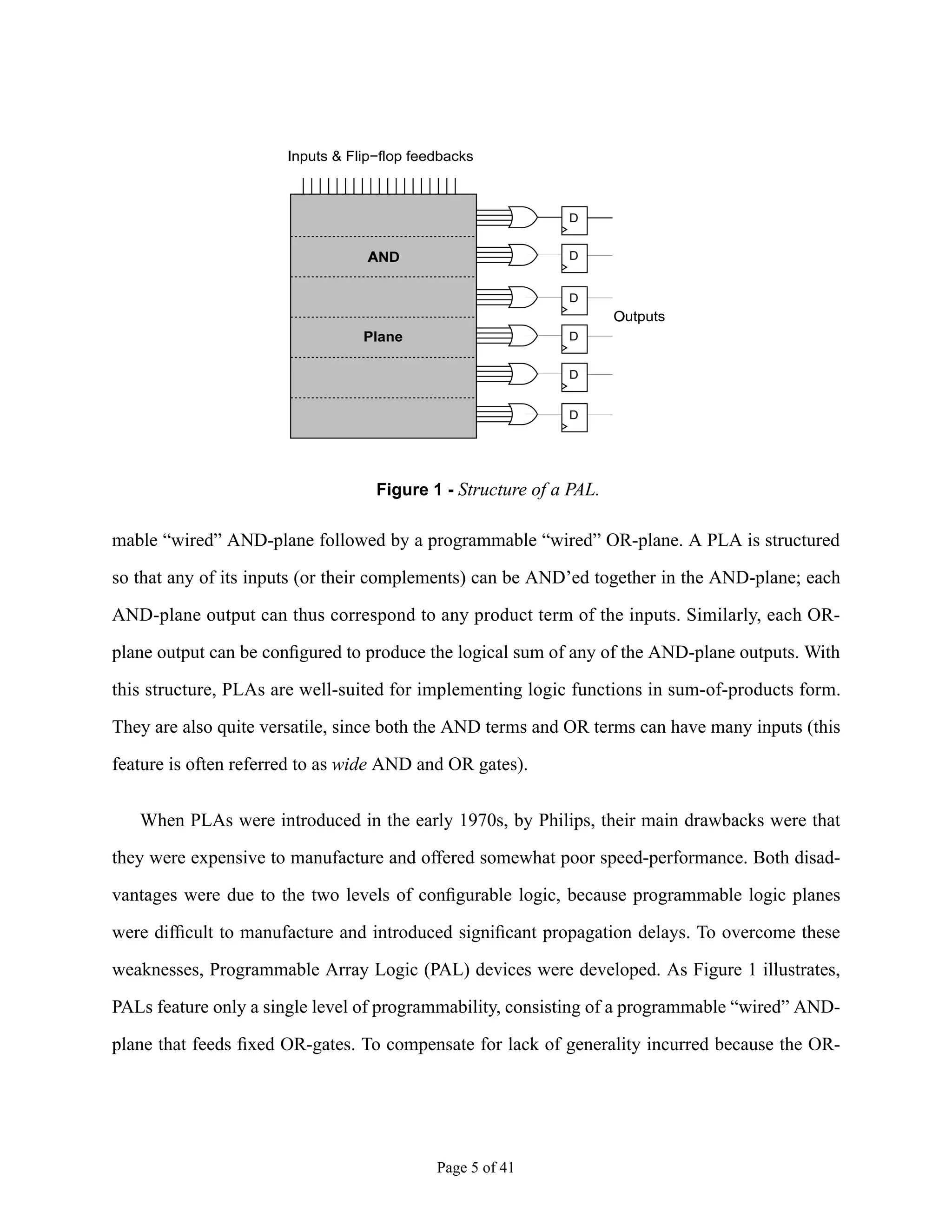 Architecture of fpg as and cplds | PDF