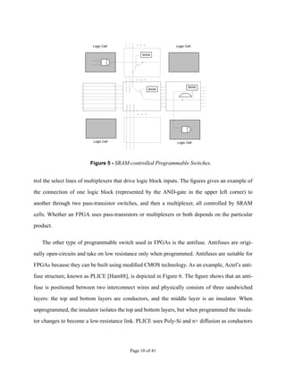 Architecture of fpg as and cplds | PDF