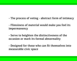 Reading- Architecture of habit | PPT