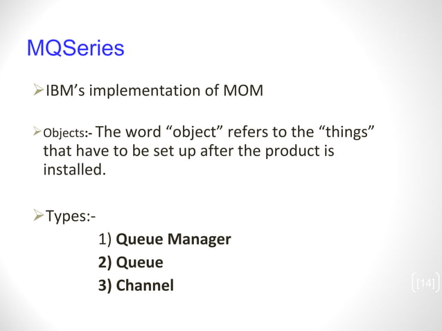 Architecture Of Message Oriented Middleware Ppt 5538