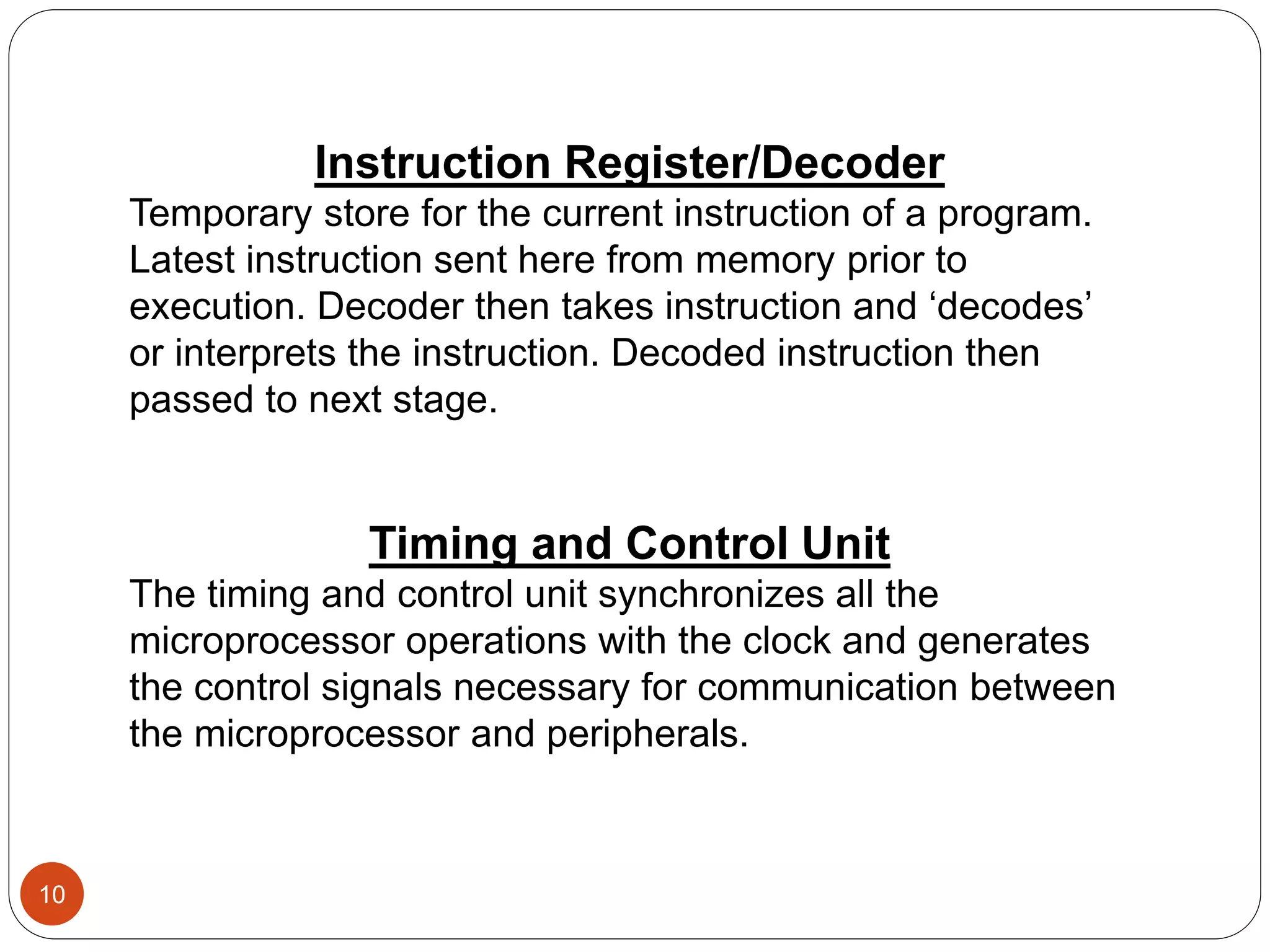Architecture of 8085 microprocessor | PPTX