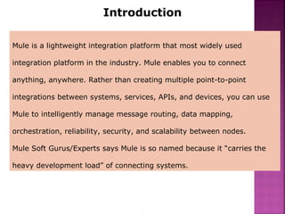 Architecture of mule | PPT