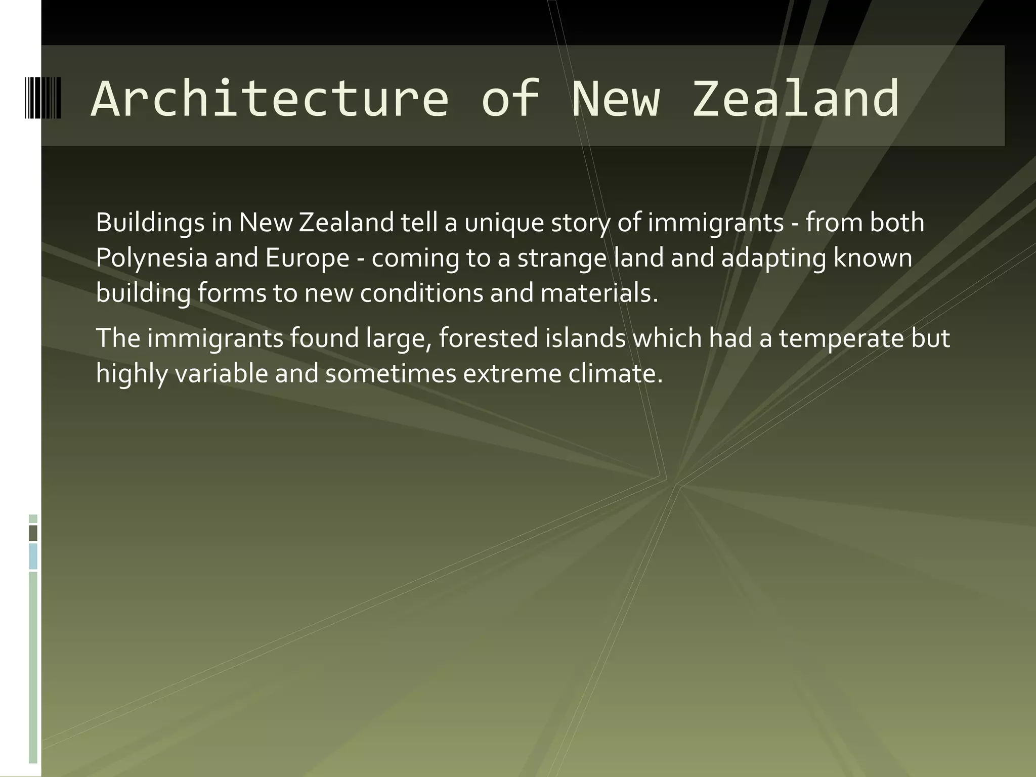 Architecture of new zealand | PPT
