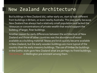 Architecture of new zealand | PPT
