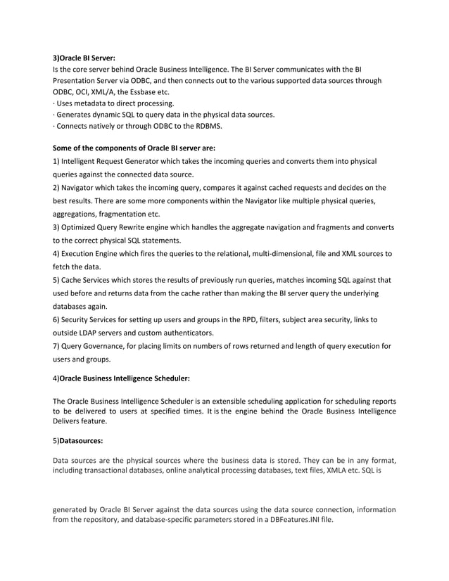 Architecture Of Obiee Pdf