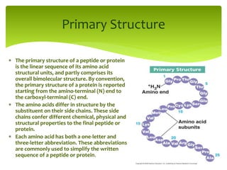 Architecture of proteins | PPTX | Chemistry | Science