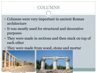 Architecture of rome | PPTX