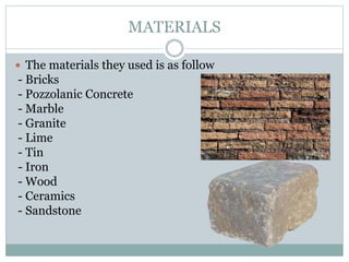 Architecture of rome | PPTX