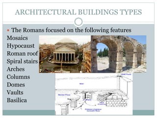 Architecture of rome | PPTX