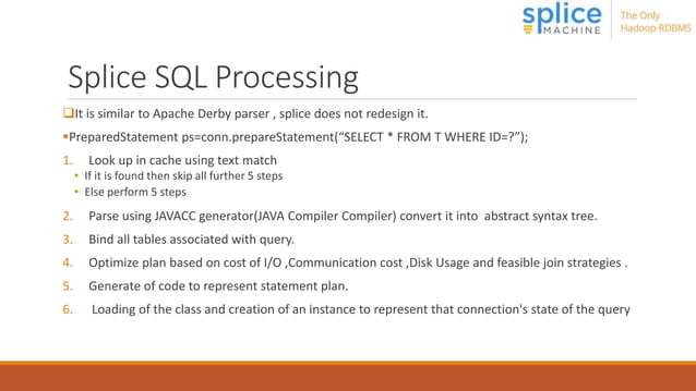 Splice Machine Overview | PPTX