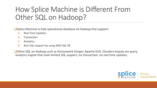 Splice Machine Overview | PPTX