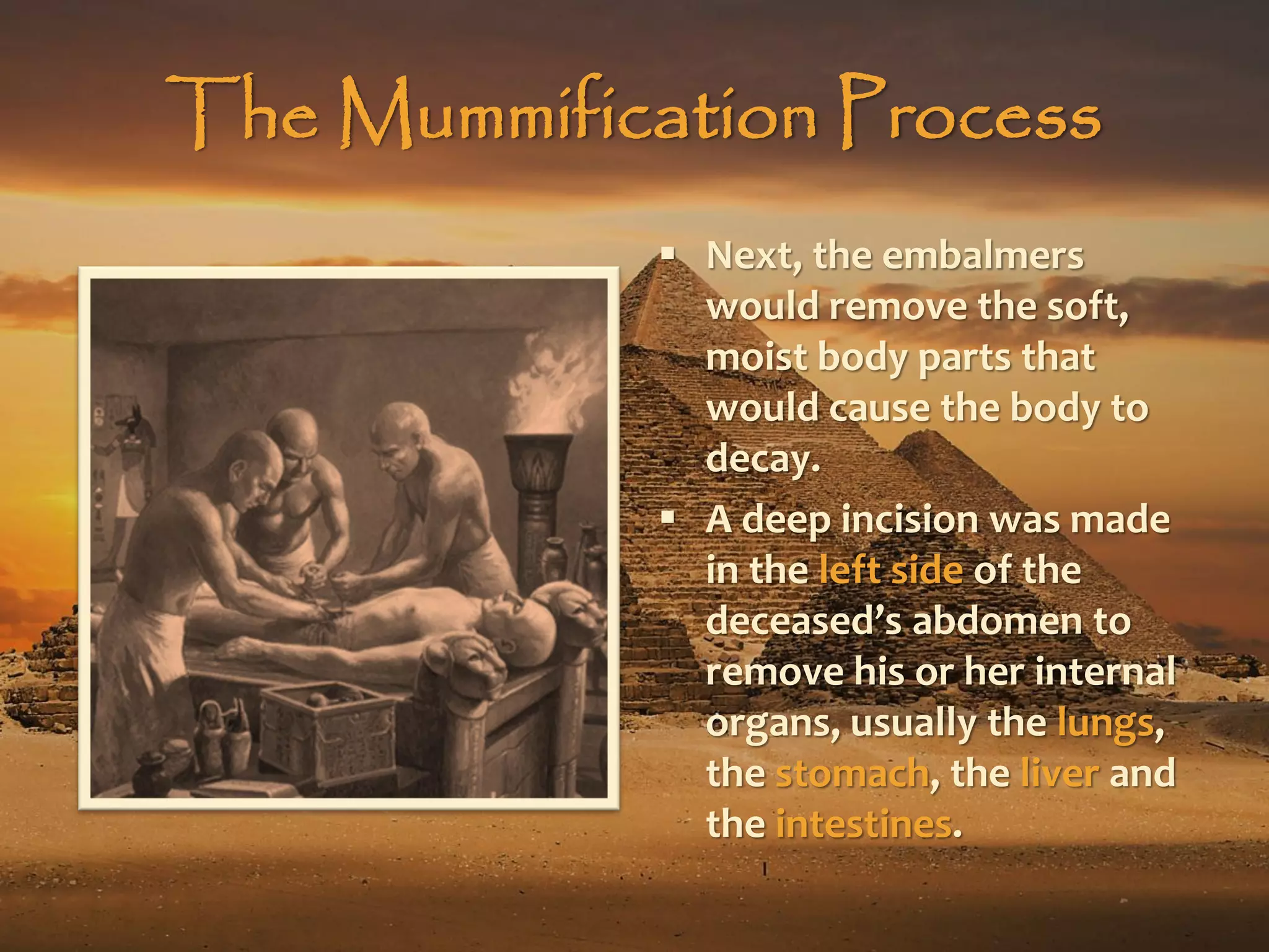 Architecture of the Afterlife: Embalming & Tombs in Ancient Egypt | PPT