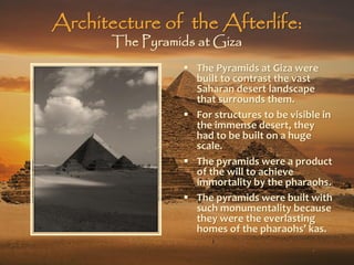 Architecture of the Afterlife: Embalming & Tombs in Ancient Egypt | PDF