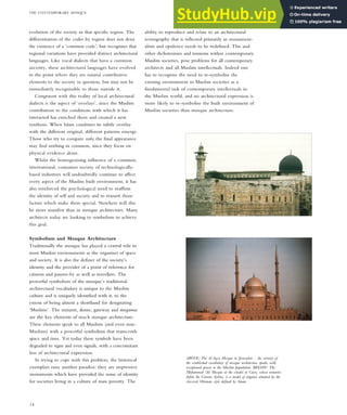 Architecture Of The Contemporary Mosque | PDF