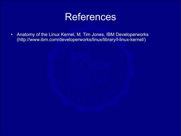 Architecture Of The Linux Kernel | PPT