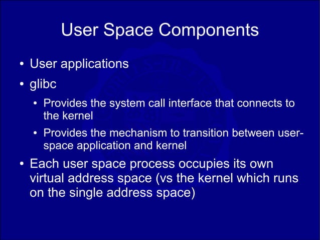 Architecture Of The Linux Kernel | PDF
