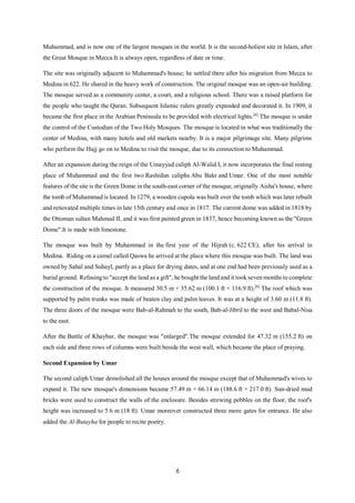 Architecture of the_mosque_at_medina | PDF
