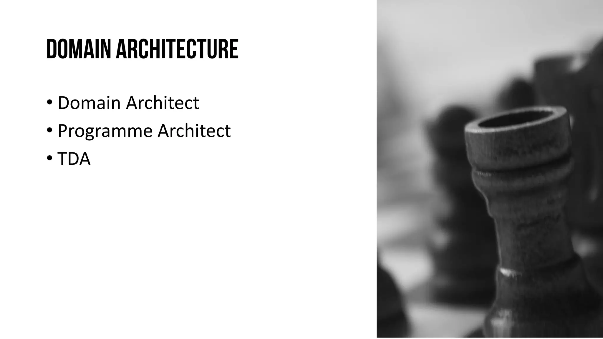What is domain architecture? | PDF