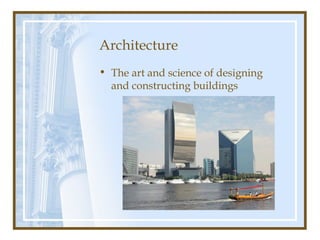 Architecture part 1 | PPT