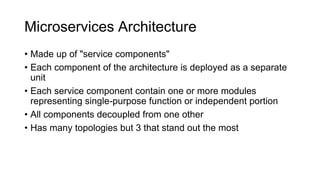 Architecture patterns overview | PPT