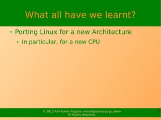 Architecture Porting | PDF