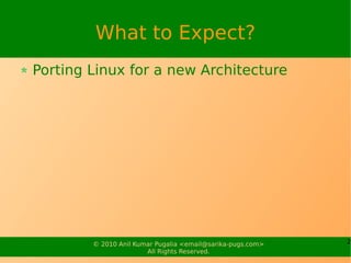 Architecture Porting | PDF