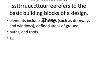 Introduction to Architecture and architectural design | PDF