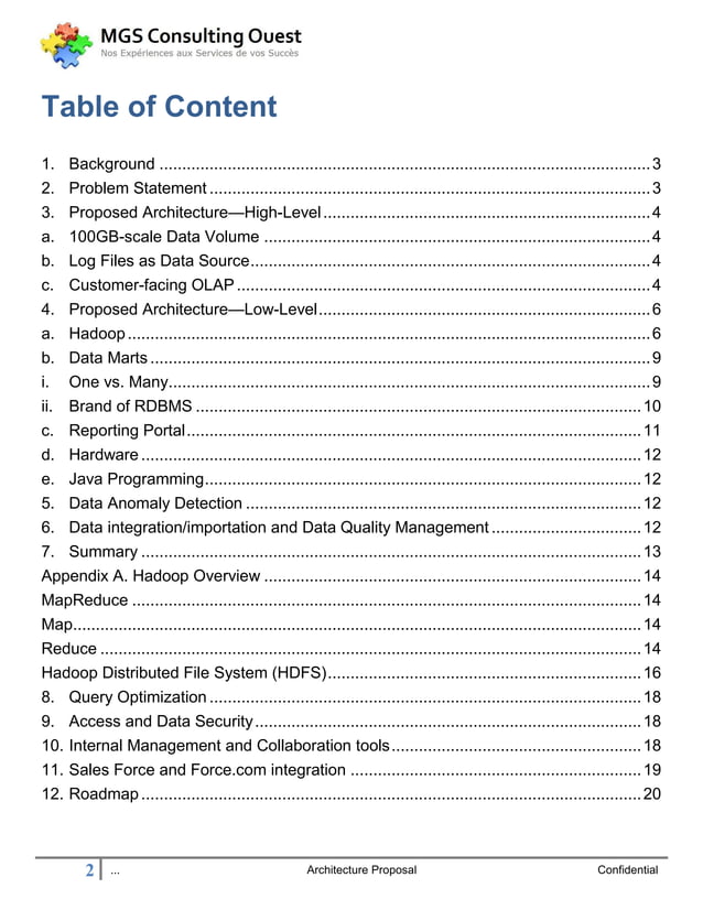 Database Architecture Proposal | PDF