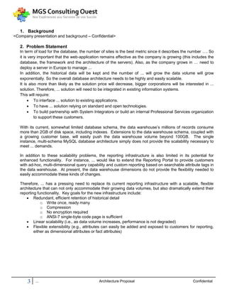Database Architecture Proposal | PDF | Databases | Computer Software ...