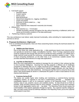 Database Architecture Proposal | PDF | Databases | Computer Software and Applications