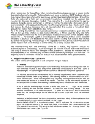 Database Architecture Proposal | PDF